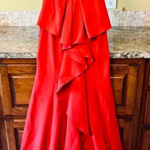 Lanting | Dresses | Lan Ting Red Prom Dress | Poshmark